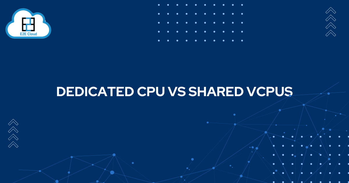 Dedicated CPU Vs Shared vCPUs
